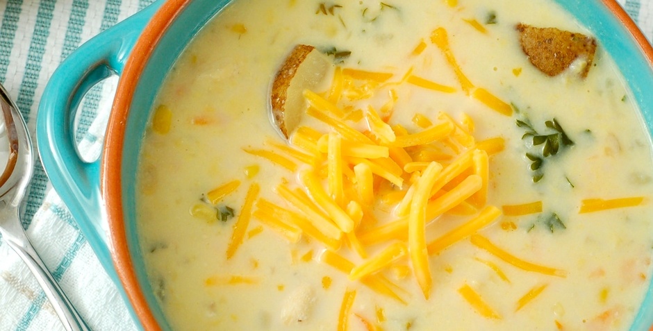 Cheesy Corn Chowder Recipes | Vern's Cheese