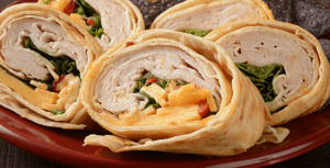 Turkey & Cheddar Cheese Wraps Recipes | Vern's Cheese